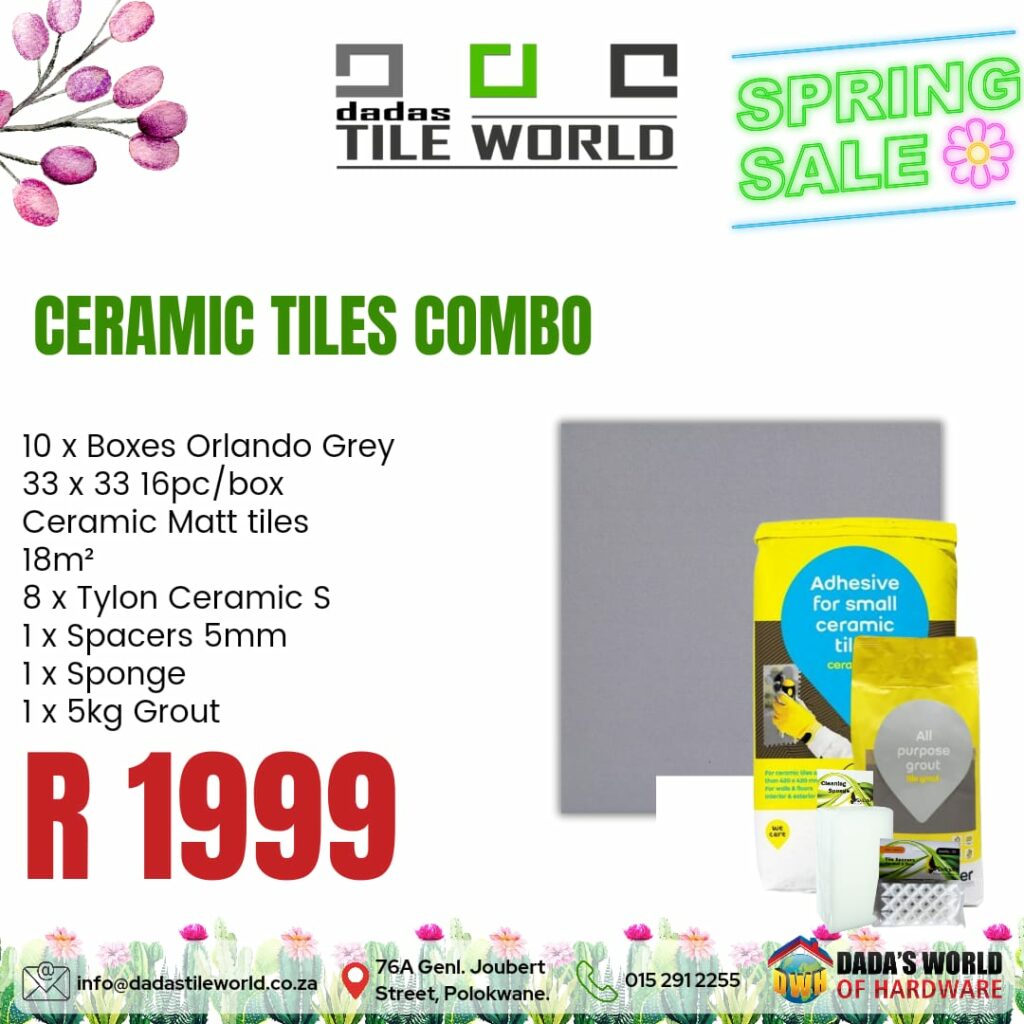 Dadas Tile World – We Deliver in Limpopo